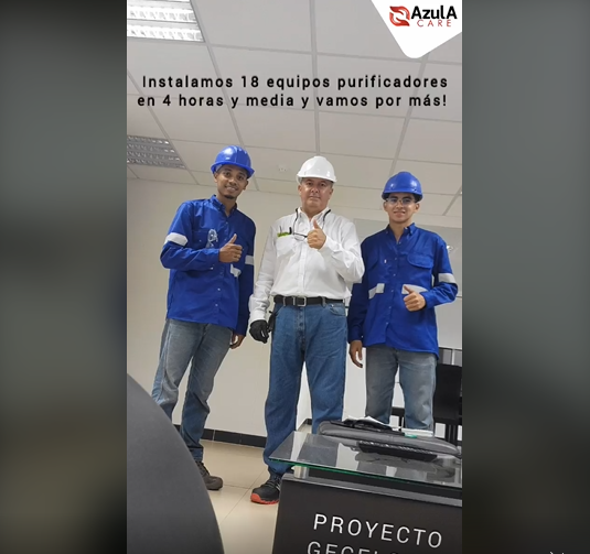 Gecelca instala Mini Split RGF promovendo ambiente saudável - Dannenge